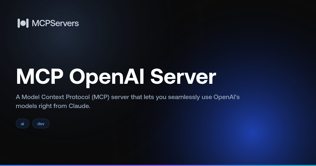 MCP OpenAI Server