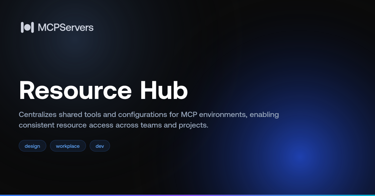 Resource Hub MCP Server