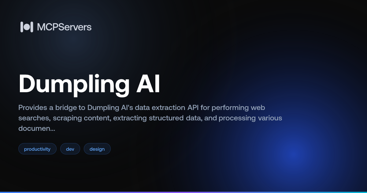 Dumpling AI MCP Server