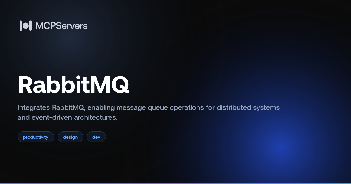RabbitMQ MCP Server