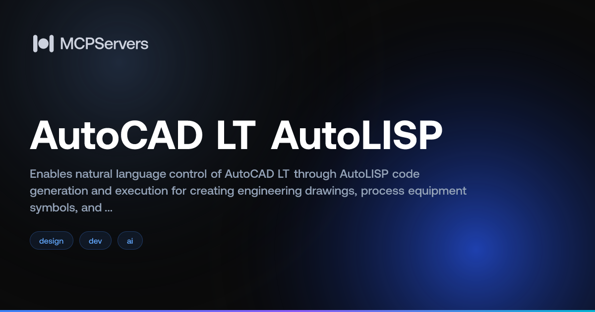 AutoCAD LT AutoLISP MCP Server