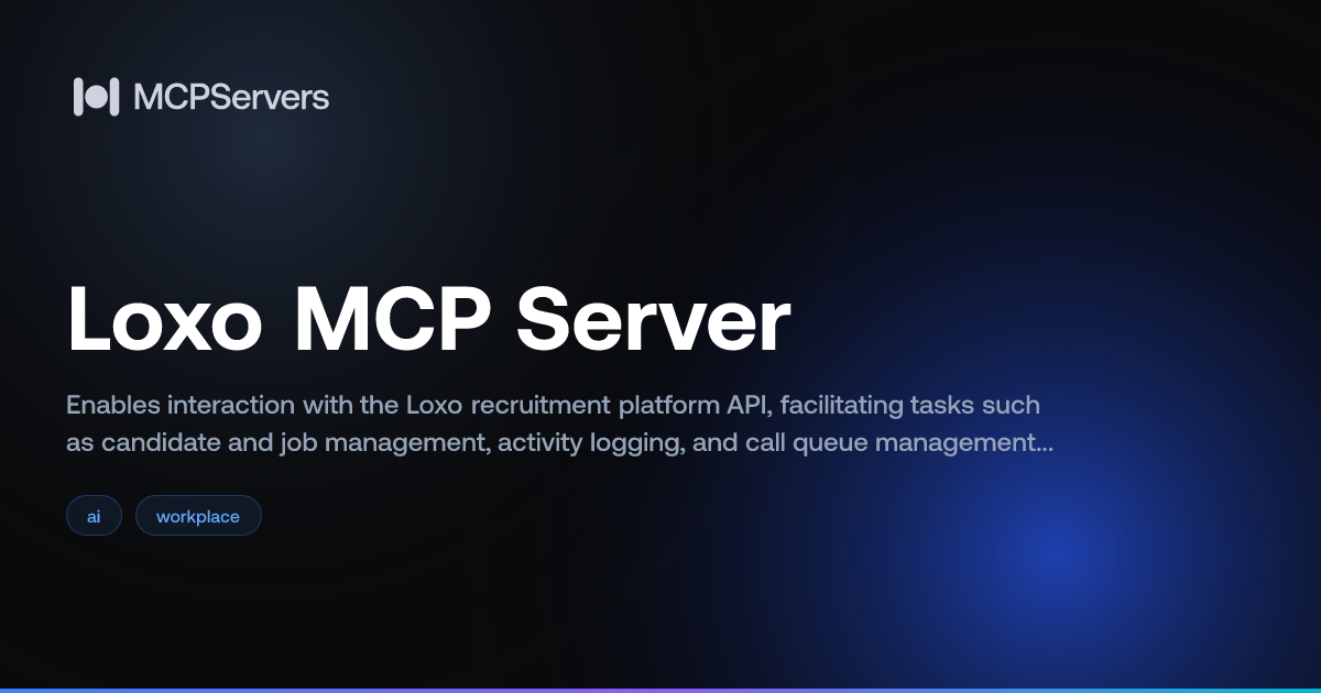 Loxo MCP Server