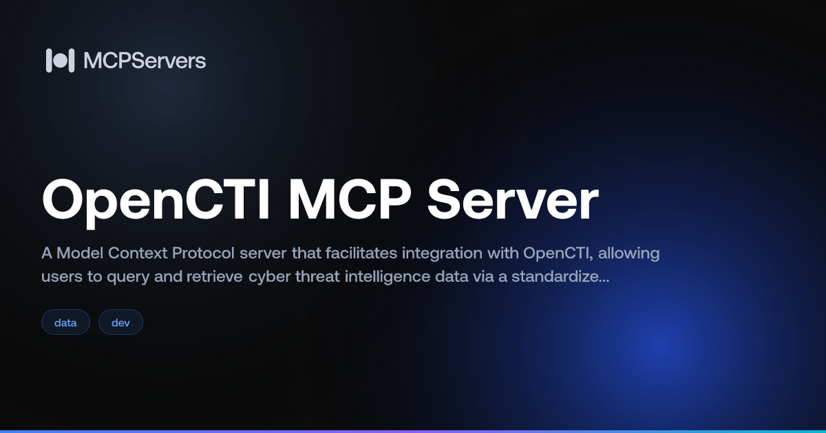 OpenCTI MCP Server